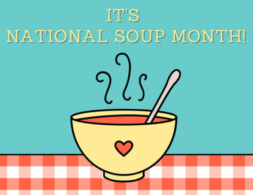 Celebrating National Soup Month! A Recipe and Some Suggestions ...