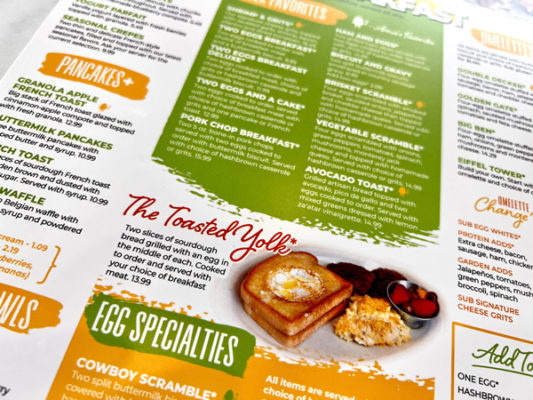 FIRST LOOK - The Toasted Yolk Cafe - dineSarasota