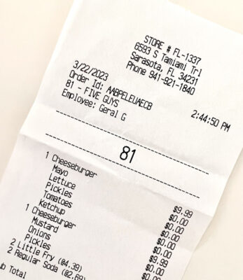 A Burger A Week - Five Guys - dineSarasota